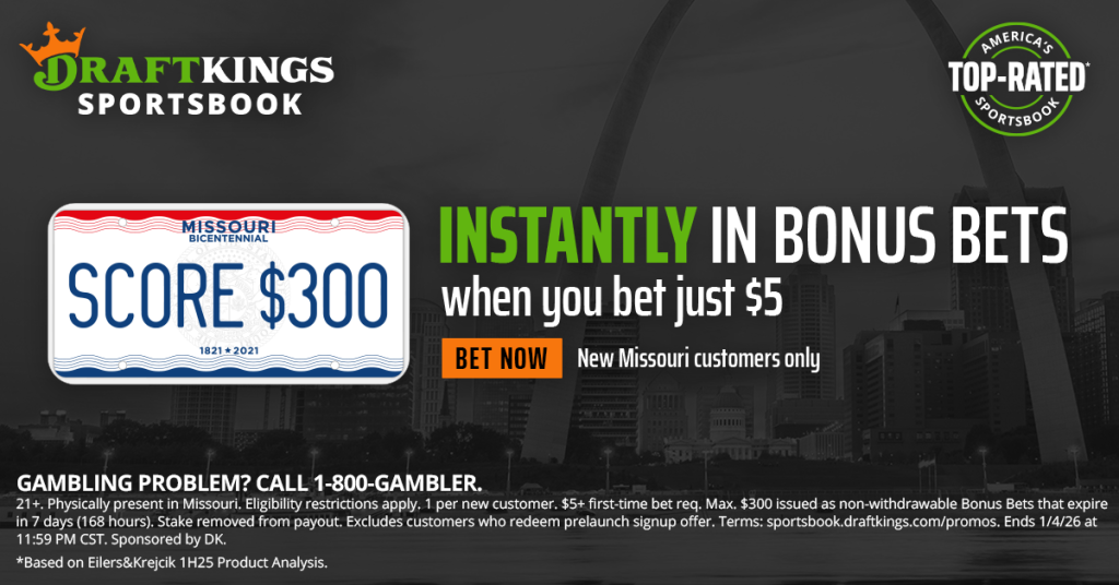 DraftKings Promo Code Updated: Free League Pass And $300 Bonus In Missouri, Plus + "Double Your ...